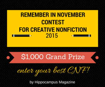 2015 Remember in November Contest for Creative Nonfiction Finalists ...