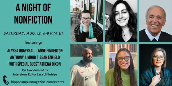 A Night of Nonfiction: Debut CNF Author Readings & Discussions – Summer ...